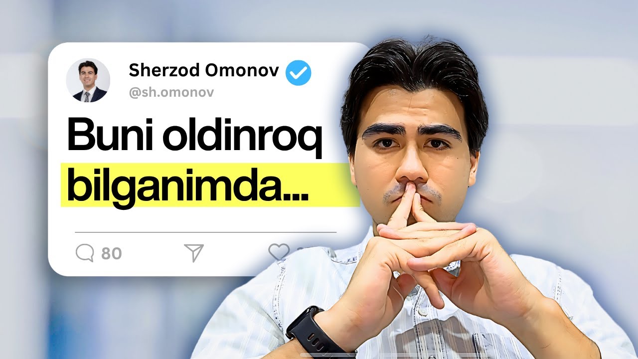 Talabalarning Atigi 5% Bu Narsalarni O'z Vaqtida Tushunadi - YouTube