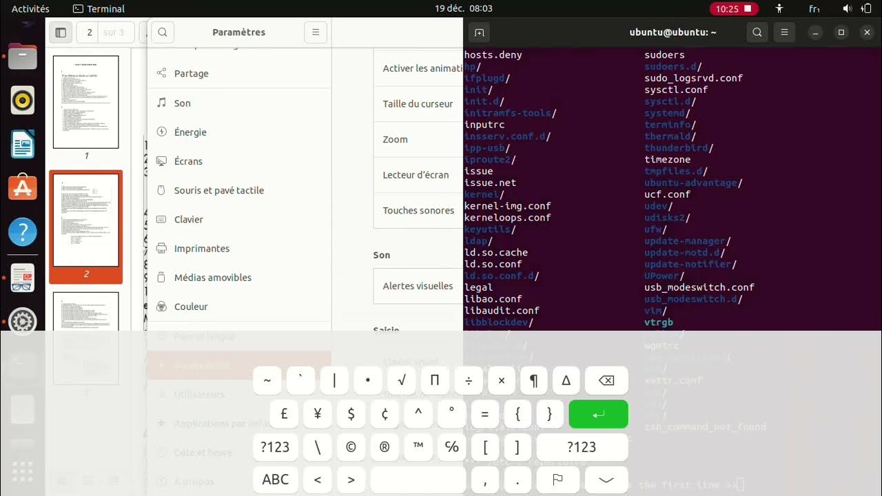 commande linux TP3 3em partie (de notre fiche de tp) - YouTube