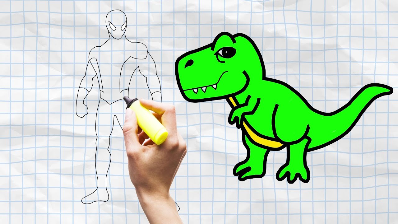 Spider-Man vs T-Rex Tutorial - YouTube