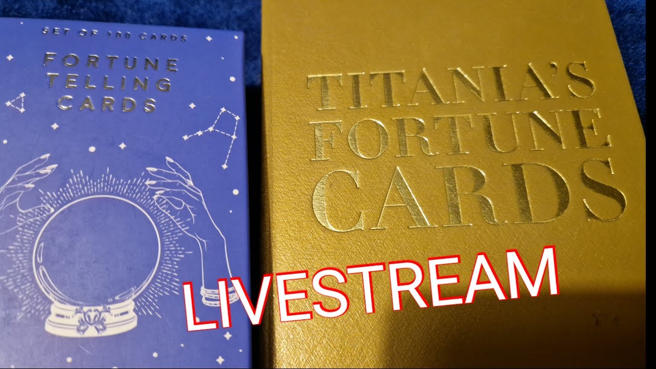 Live! Let Me Read Your fortune! Fortune CARDS #livestream - YouTube