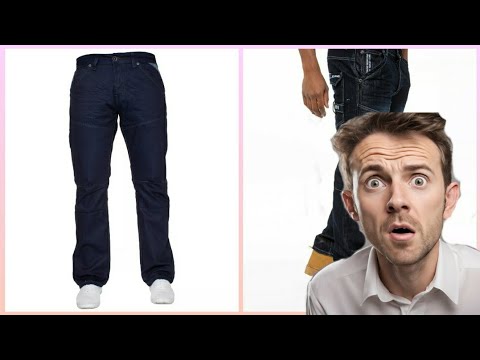 Enzo Mens Jeans Straight Leg Regular Fit Denim Trouser Pants All UK ...