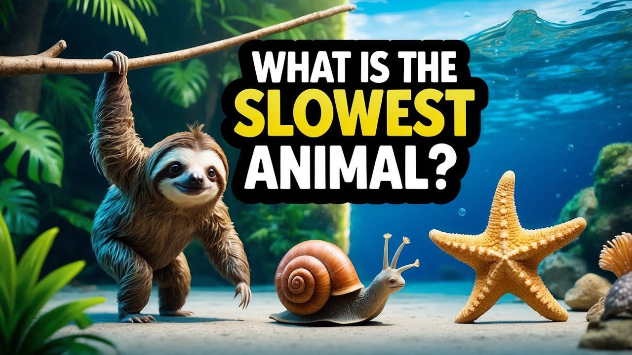 What is the Slowest Animal in the World? | Meet Nature’s Slow Champions ...