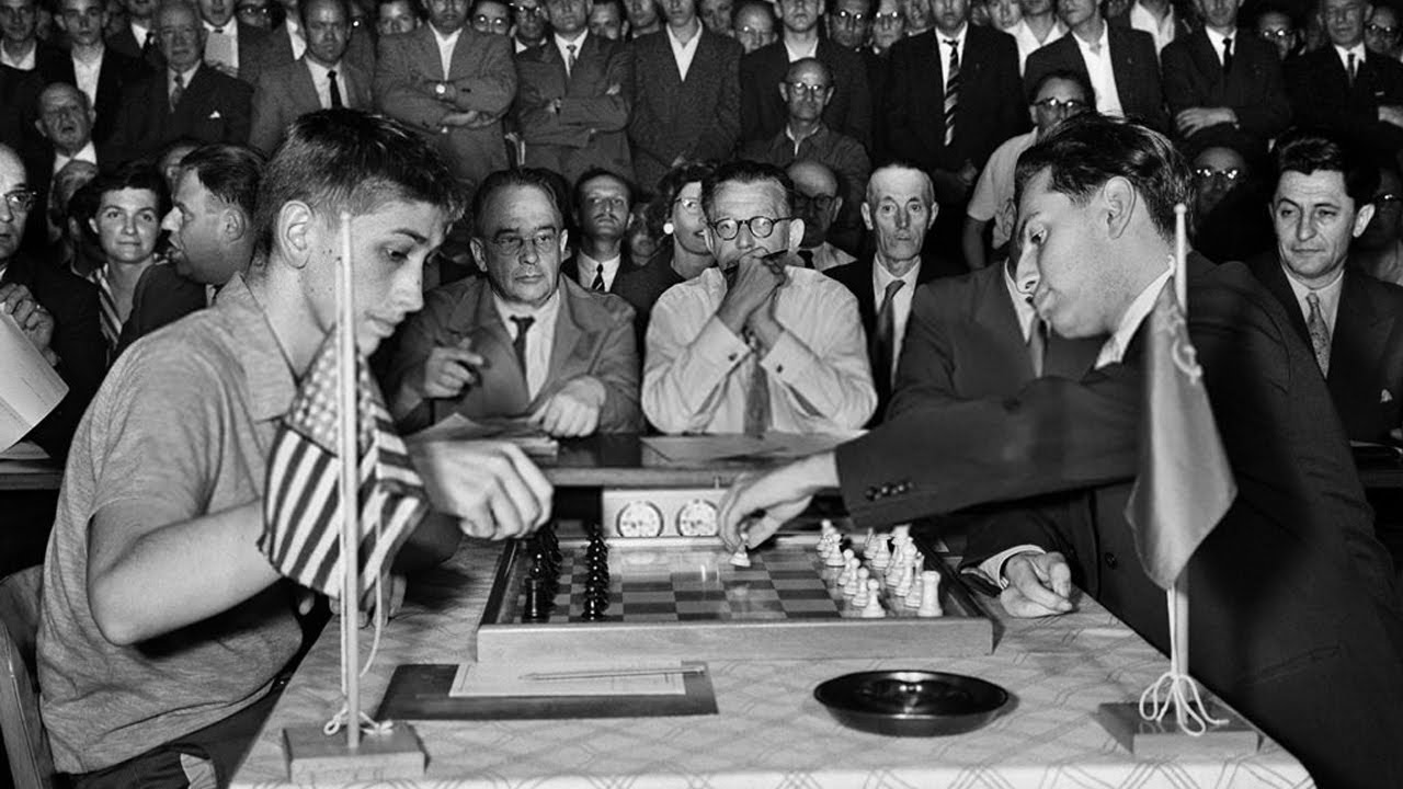 Bobby Fischer vs Mikhail Tal • Legendary Battle 1962 - YouTube