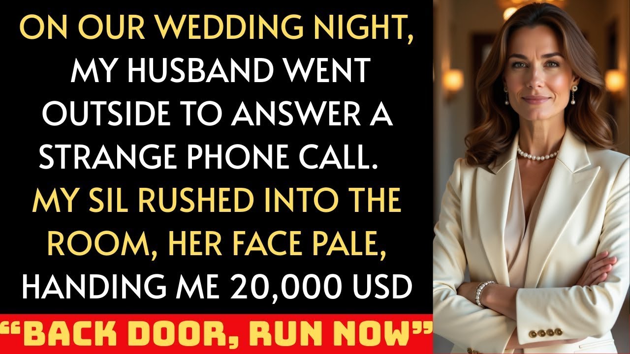 Honeymoon Night Husband Went To Take A Strange Call, Sil Ran In, Pale ...