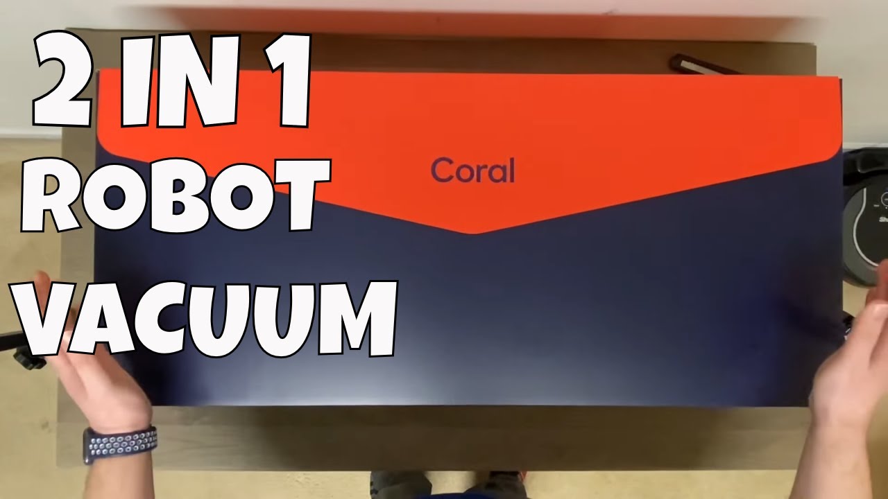 CORAL ONE - 2 in 1 Robot Vacuum + Hand VAC - This is the weirdest ...