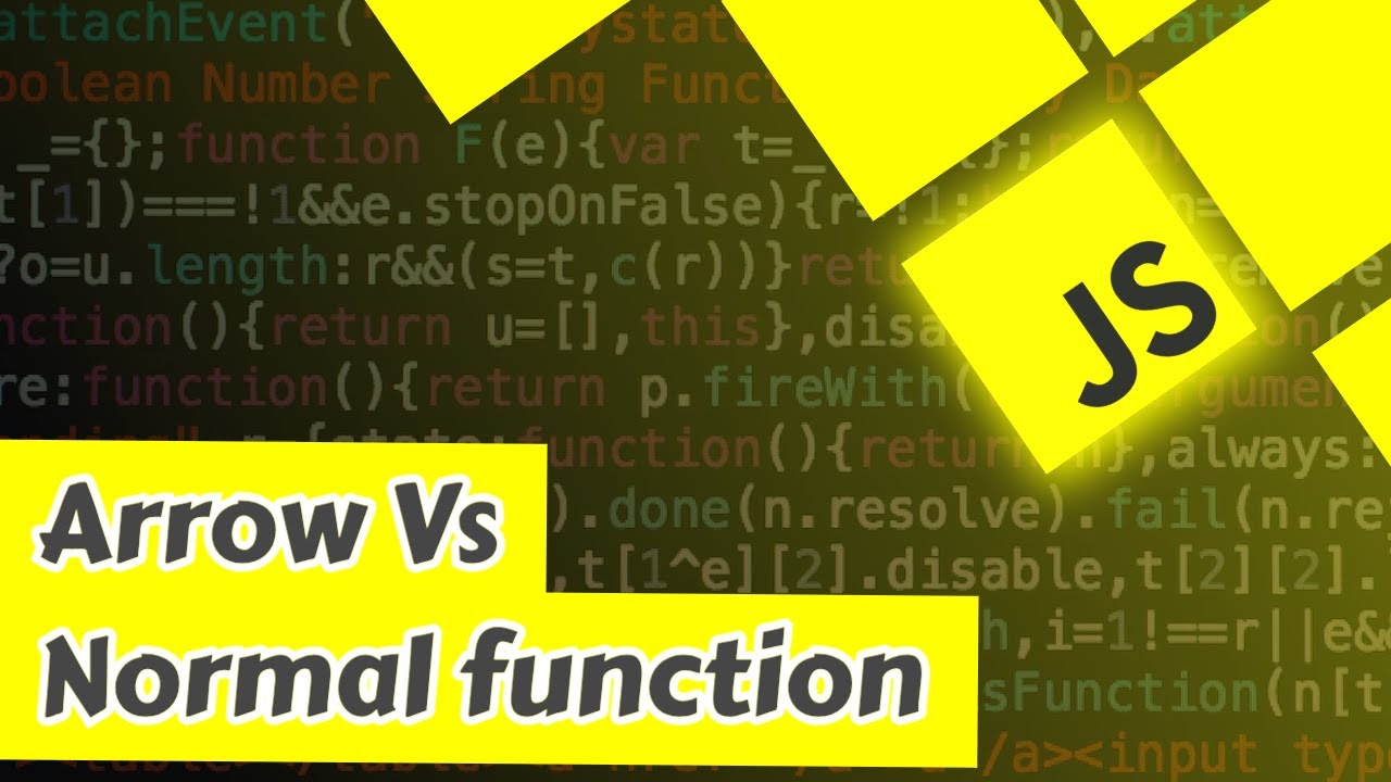 4 Arrow Vs Normal Function And This With Arrow Function Javascript Interview Question In Hindi 3300