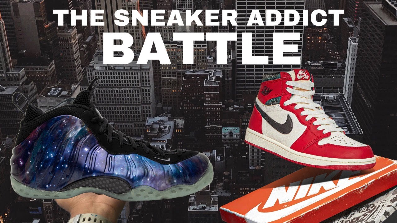 Sneaker Addict Battle - IamDavidNyc VS Sneakerz n Snapbackz Ref - YouTube
