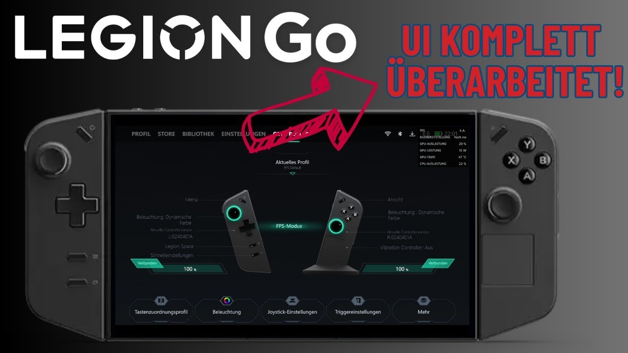 Legion Space Update - komplett überarbeitet- tolles Design - YouTube