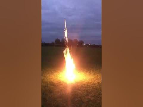 homemade firework - YouTube