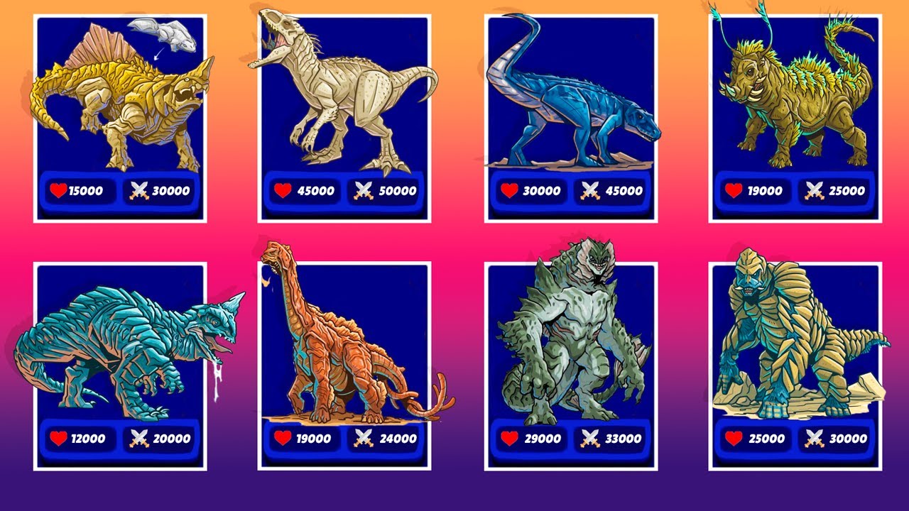 NEW EVOLUTION: Merge Monster - Dinosaur Merge | Animal Evolution ...