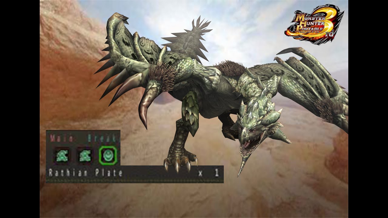 RATHIAN PLATE MOMMENTS || FULL SET ARMOR RATHALOS || LONG*SWORD ...