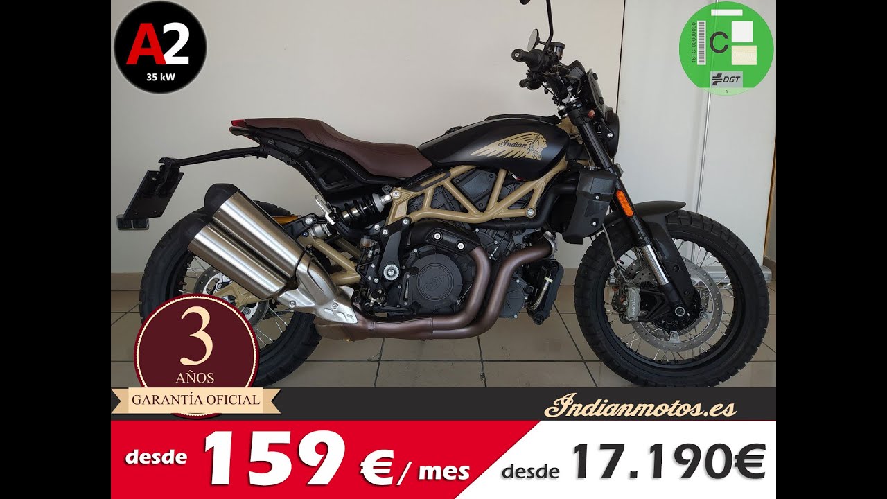 INDIAN MOTORCYCLE FTR RALLY 2023 LIMITADA A2 - YouTube