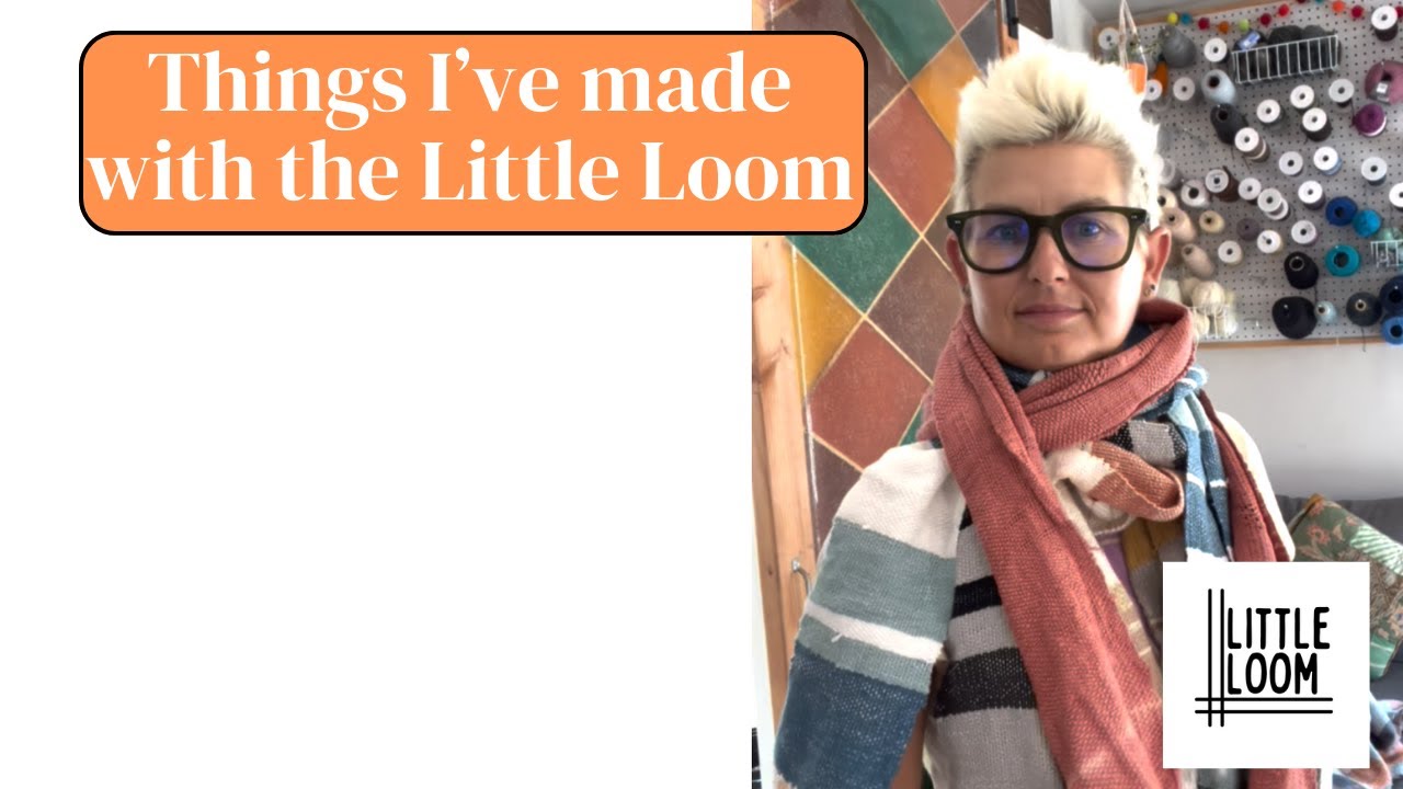 Things I've made on the Little Loom - YouTube