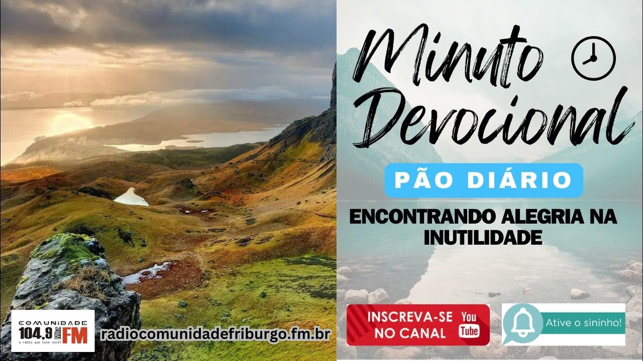 ENCONTRANDO ALEGRIA NA INUTILIDADE - YouTube