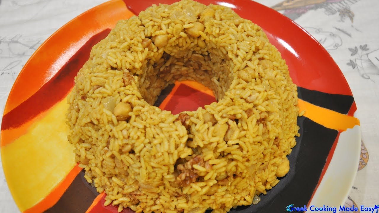 Spicy Rice with Chick Peas - Πικάντικο Ρύζι με Ρεβίθια - YouTube