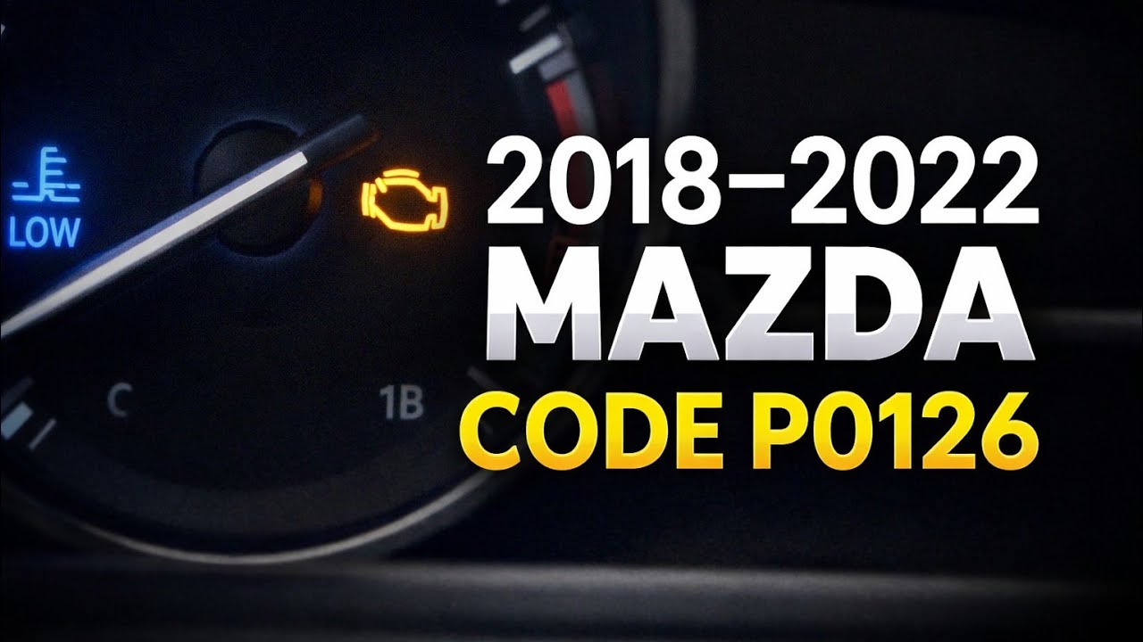 Mazda Weak Heat + Blue Temp Light Staying On? Fix + Cost - YouTube