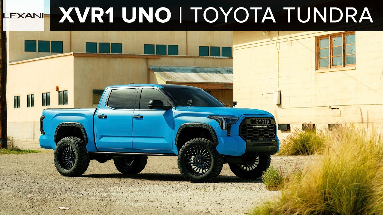 Custom Wrapped Tundra on XVR1 "Uno" by Lexani - YouTube
