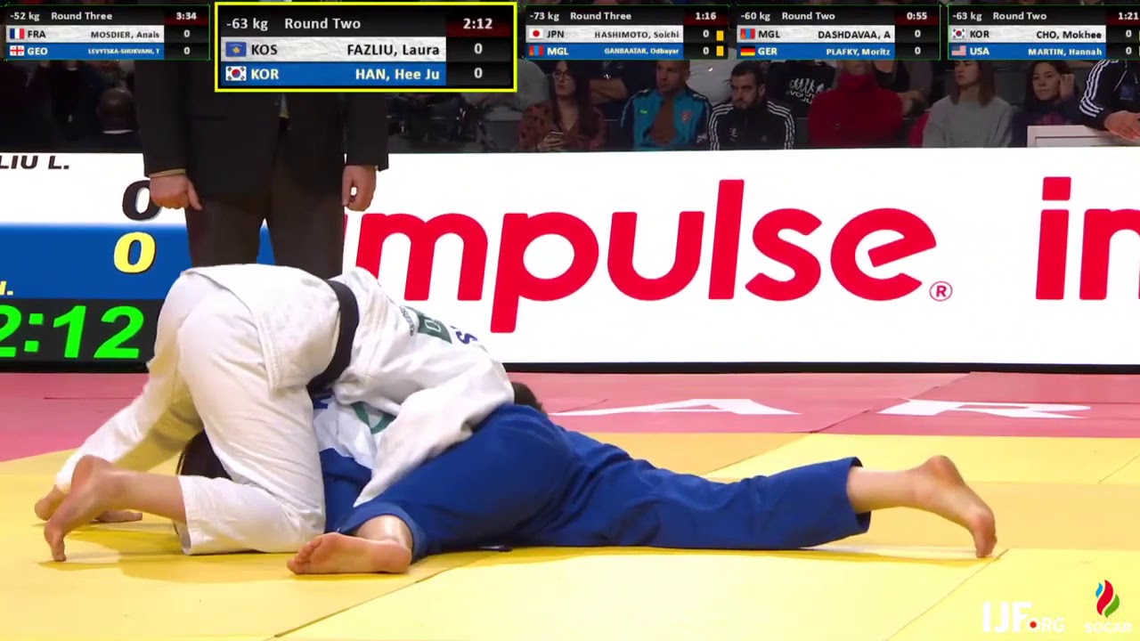 Judo Paris Grand Slam 2020 Day 1 Tatami 2 15of30 - YouTube
