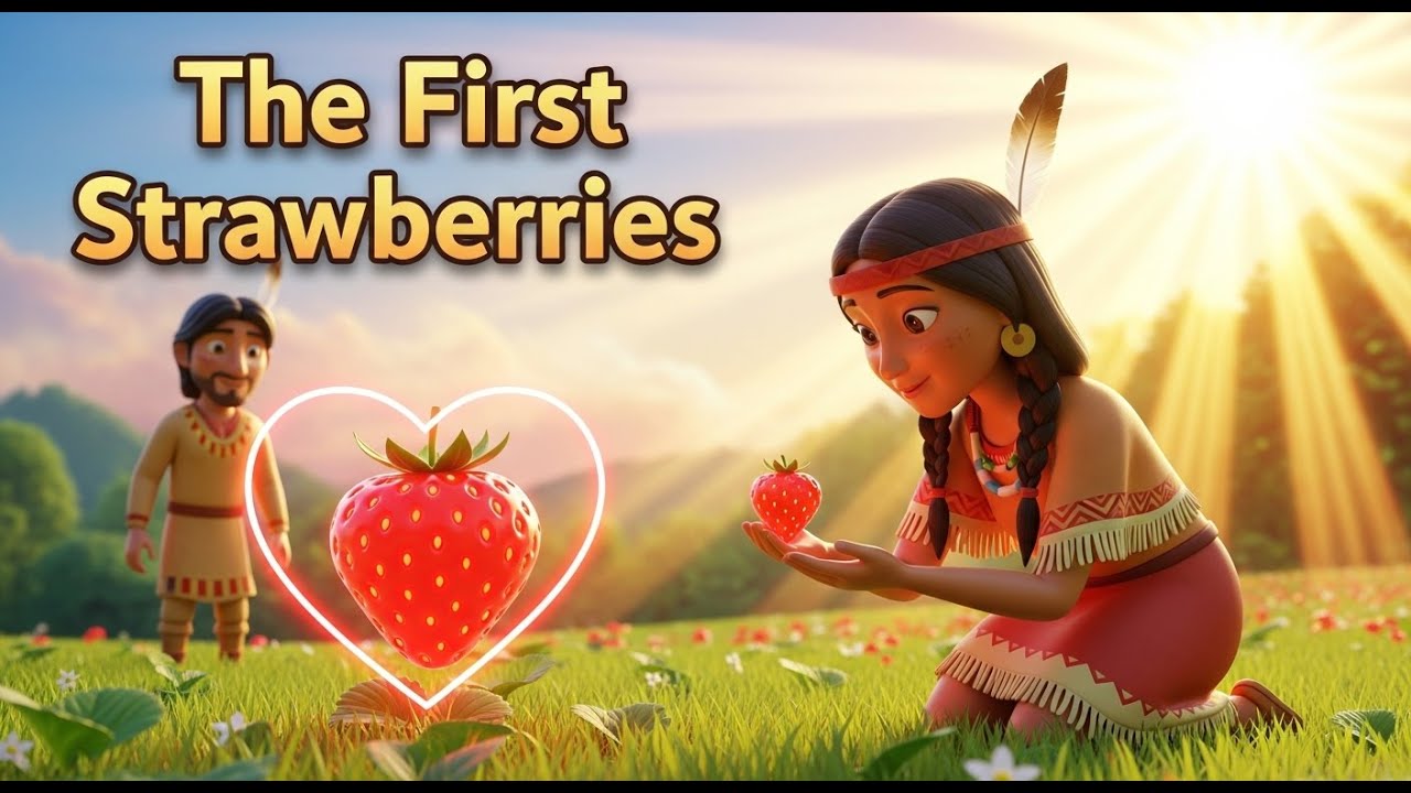 The First Strawberries – Cherokee Moral Story for Kids | Story of Love ...