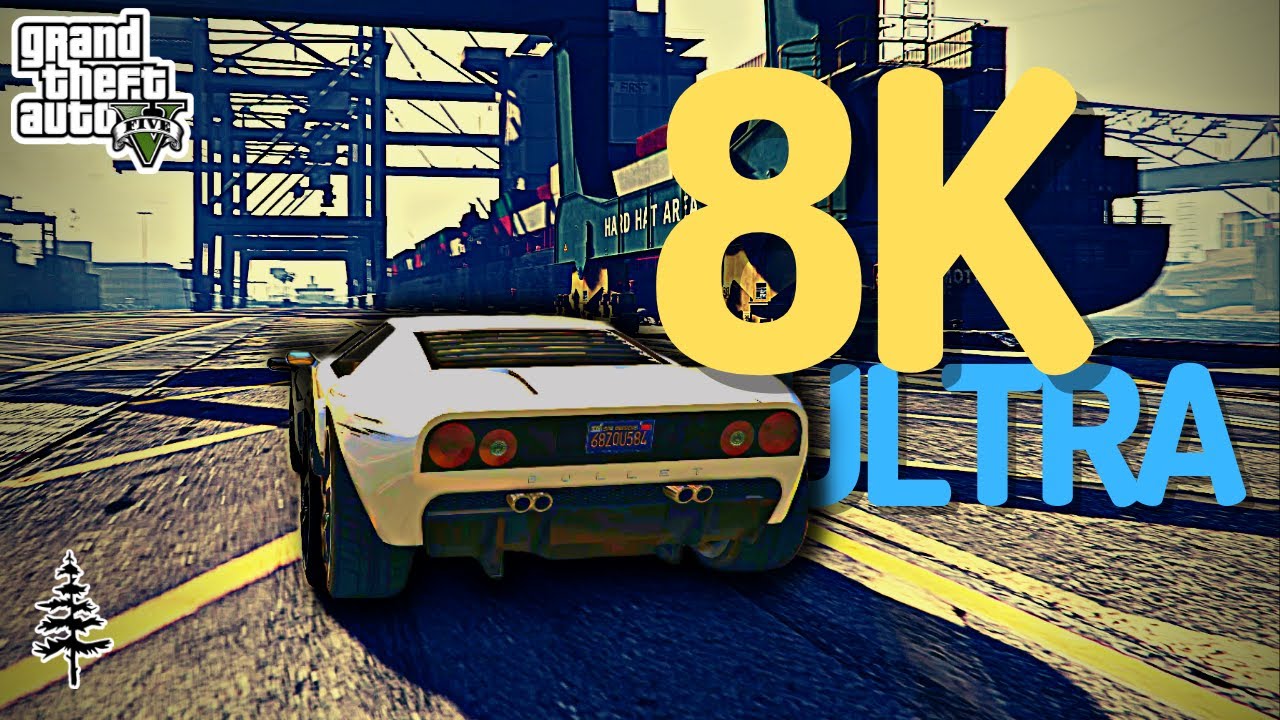 GTA V 8K Ultra Realistic Graphics Samsung Odyssey Neo G8 4K 240Hz ...