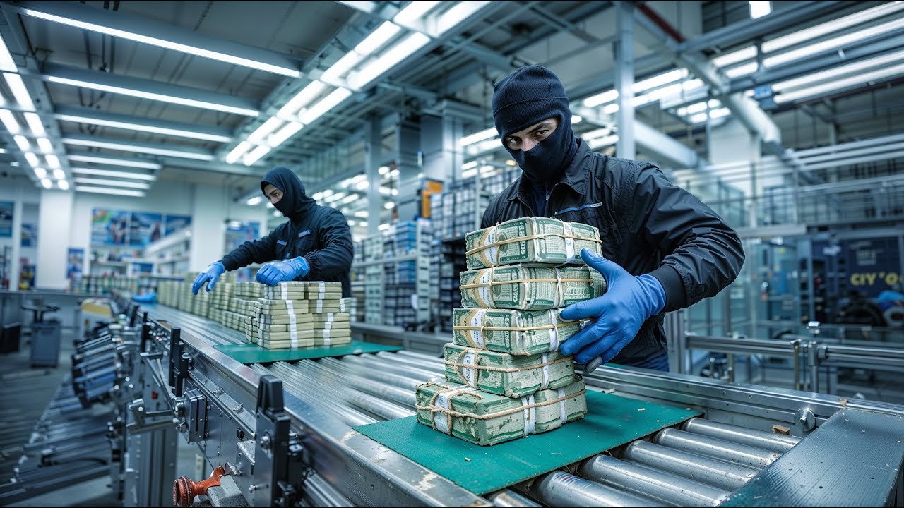 How Modern Money Is Made: What If This Factory Was Yours? 💸 - YouTube