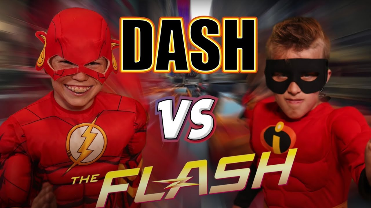 ⚡️ Dash vs Flash 🦸‍♂️ Quem é o Super-Herói mais rápido? | Português ...