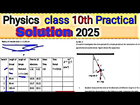 Class 10th physic important practice 2025 paper | practice solution in ...