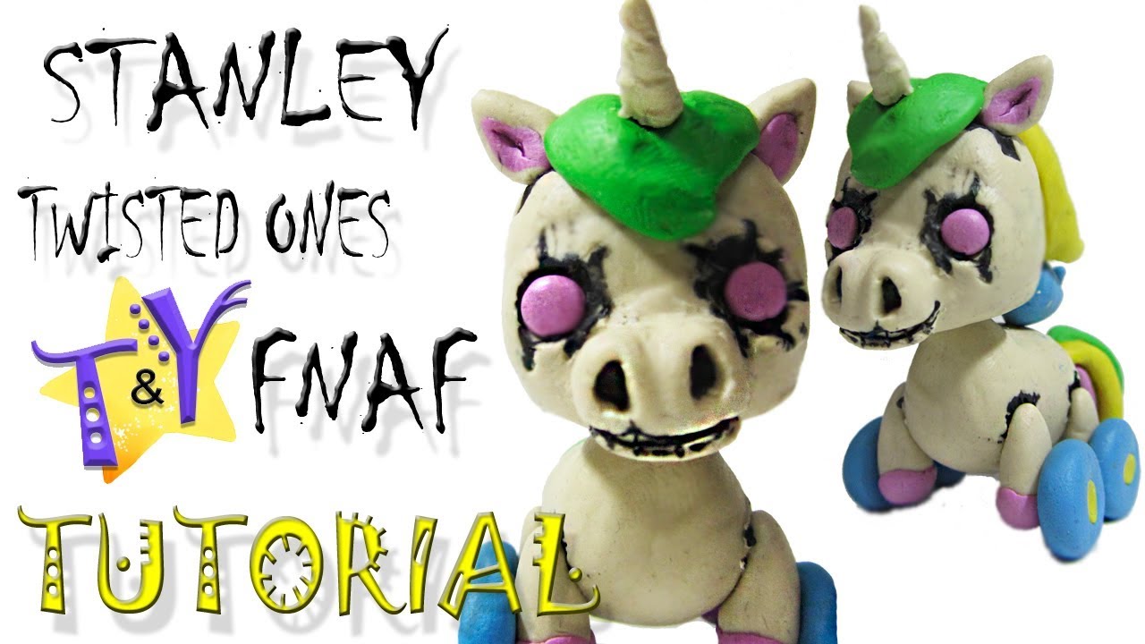 Как слепить единорога Стэнли ФНАФ Твистед ванс Туториал Stanley FNAF ...