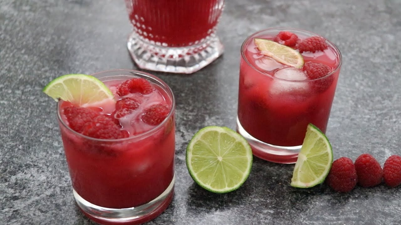 How To Make Raspberry Iced Tea | A&A Homemade - YouTube