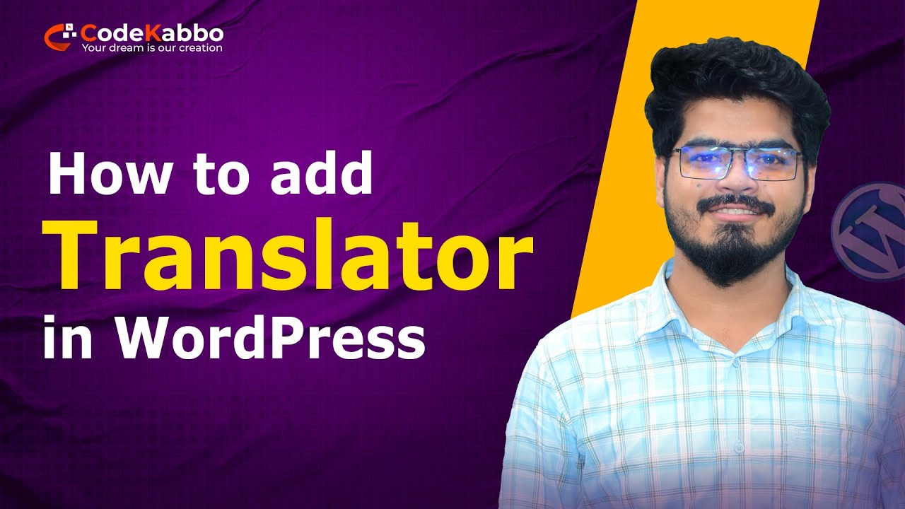 How to Create a Multilingual WordPress Website & Translate site into ...
