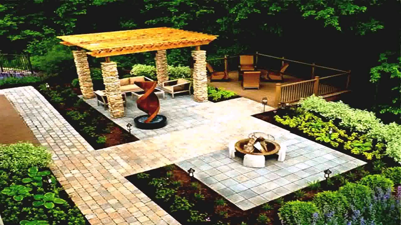 Landscape Design Ideas Around Patio - Gif Maker DaddyGif.com (see ...