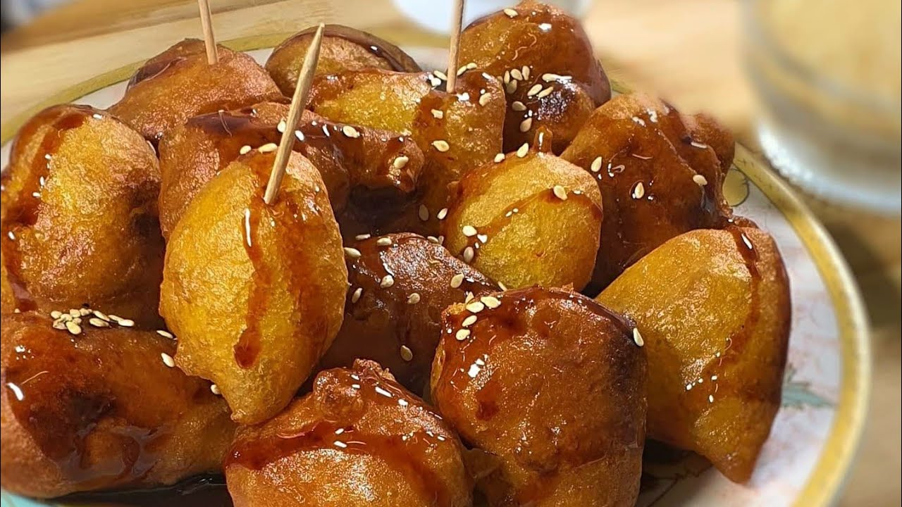 Lugaimat Recipe |Middle Eastern Donuts| Easy Arabic Donut Recipe ...