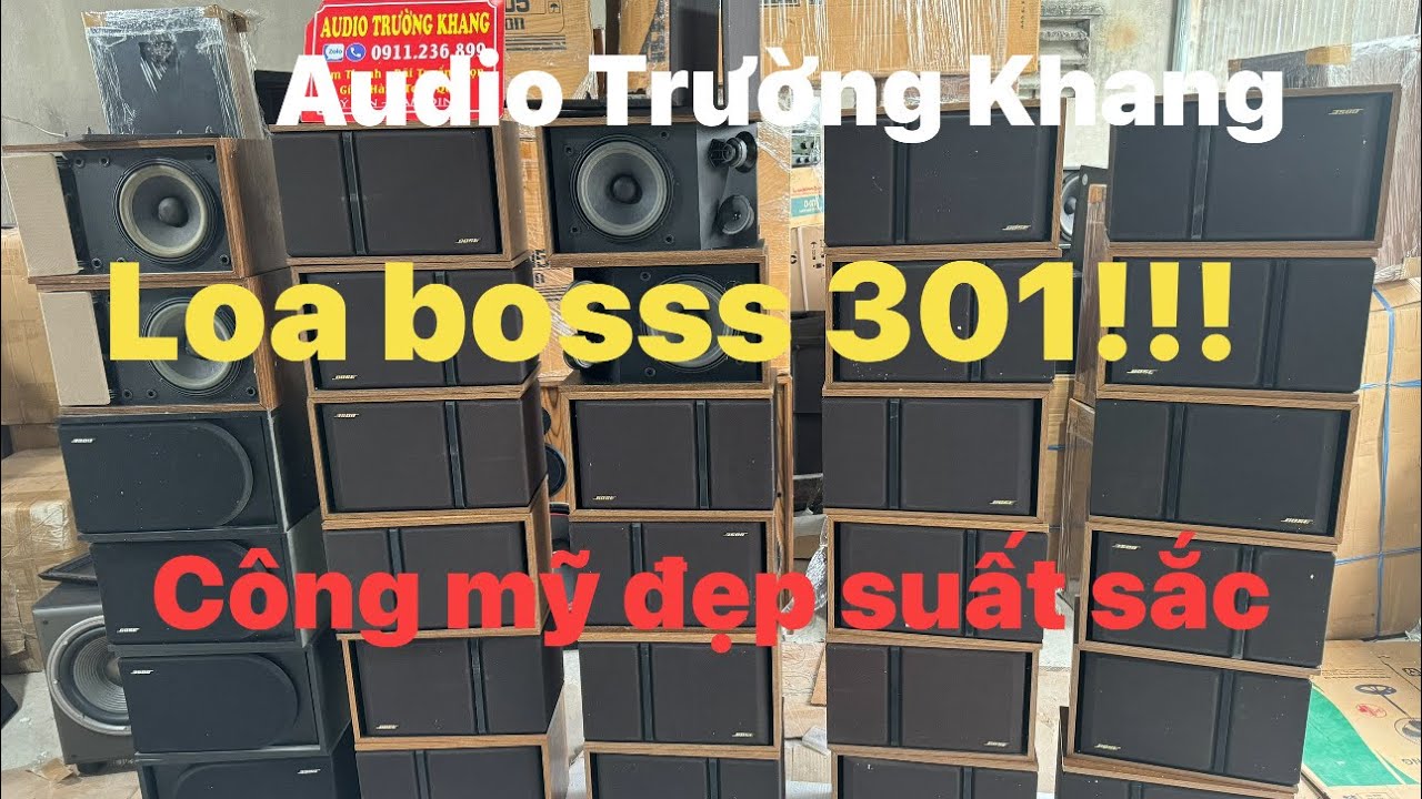 E lại về loa | bosss 301!! Vàng công mỹ | boss 4.2!! | boss 301 ...