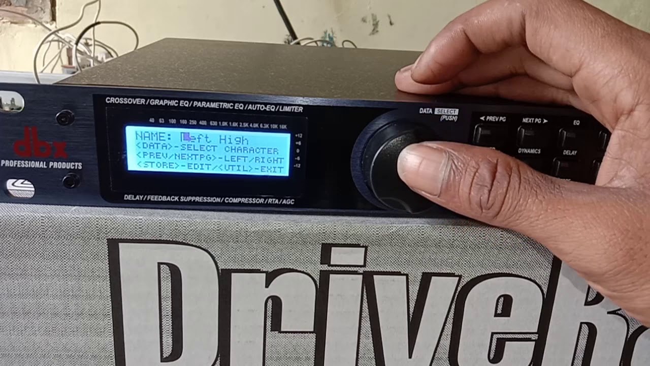 SETTING DBX 260 - YouTube