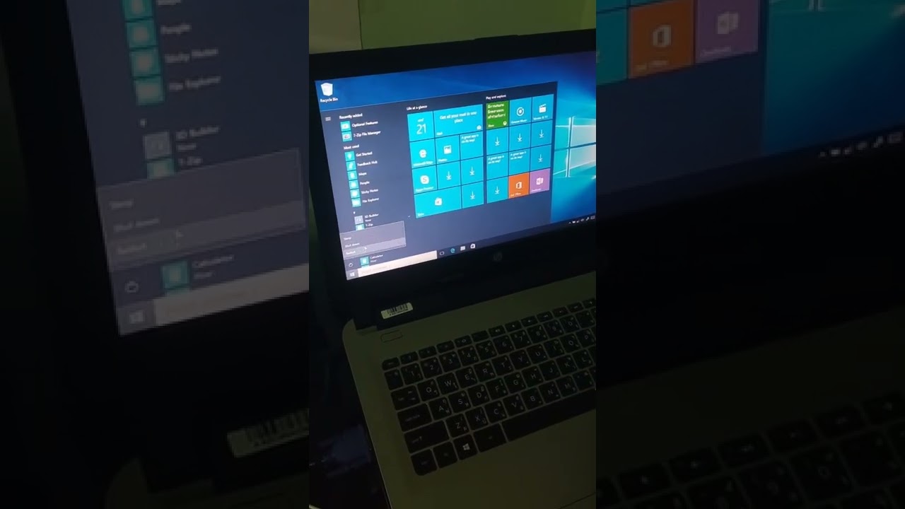 Windows 10 1607 shutdown animation - YouTube