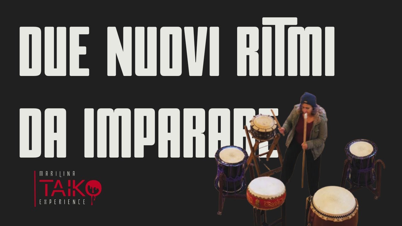 Lezione di taiko 13: incastriamo due ritmi, anzi tre. - YouTube