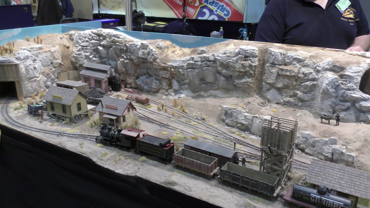 Wild west model railway - YouTube