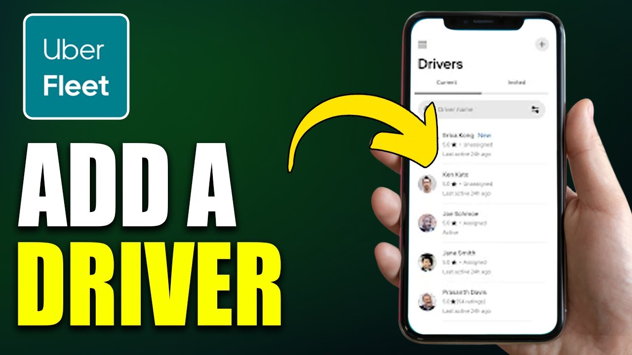 How To Add Driver On Uber Fleet (Step By Step Guide) - YouTube