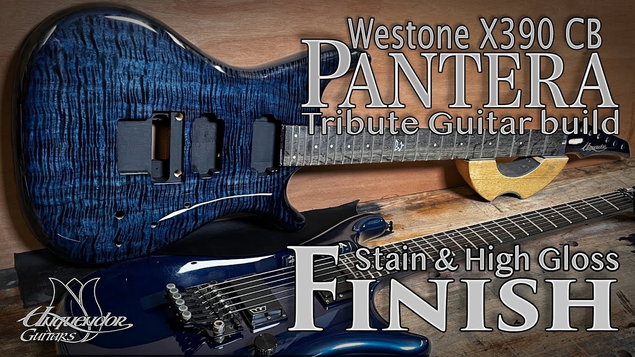 Westone X390 Pantera CB - Tribute Guitar Build - High Gloss Guitar ...