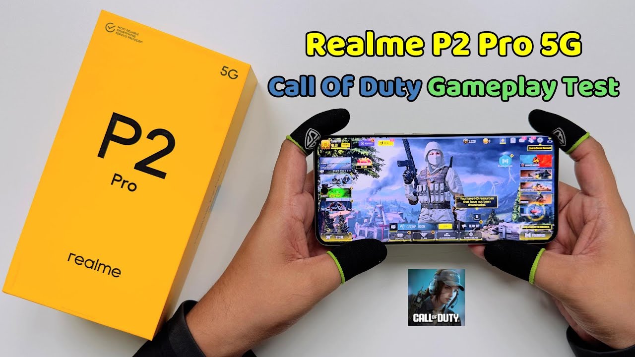 Realme P2 Pro 5G Call Of Duty Gameplay Test - YouTube