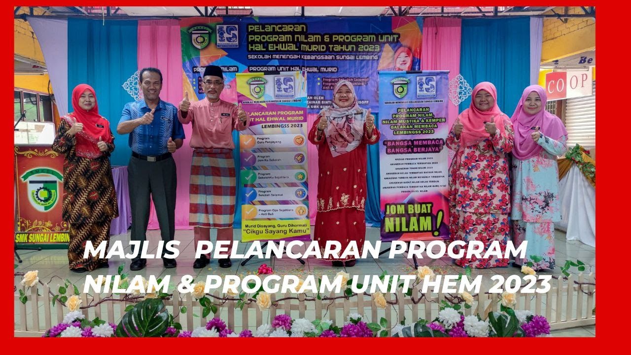 EP 40: MAJLIS PELANCARAN PROGRAM NILAM & UNIT HEM 2023 - YouTube