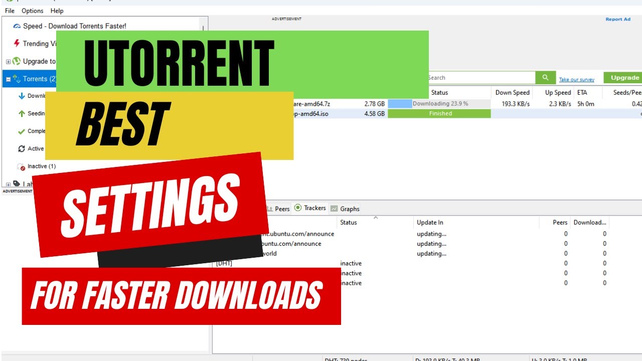 uTorrent Best Settings 2025 | How to Speed Up Download Speeds in uTorrent - YouTube