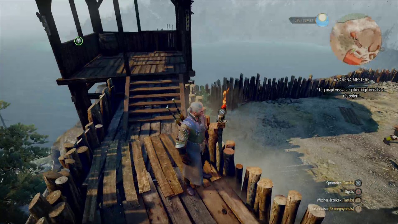 The Witcher 3 - Master of the arena (chicken rulez) - YouTube