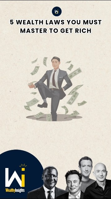 Master these 5 Wealth Laws to secure your future!#Wealth #MoneyTips #fyp #Success # ...