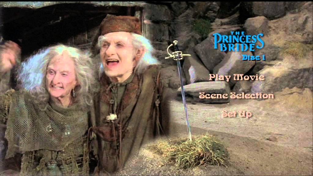 The Princess Bride - Special Edition - Disc 1 UK DVD Menu - YouTube