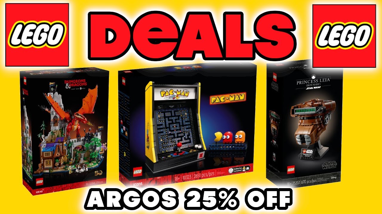 LEGO DEALS - ARGOS 25% OFF + EXTRA £10 OFF - 11TH DEC 2024 - YouTube