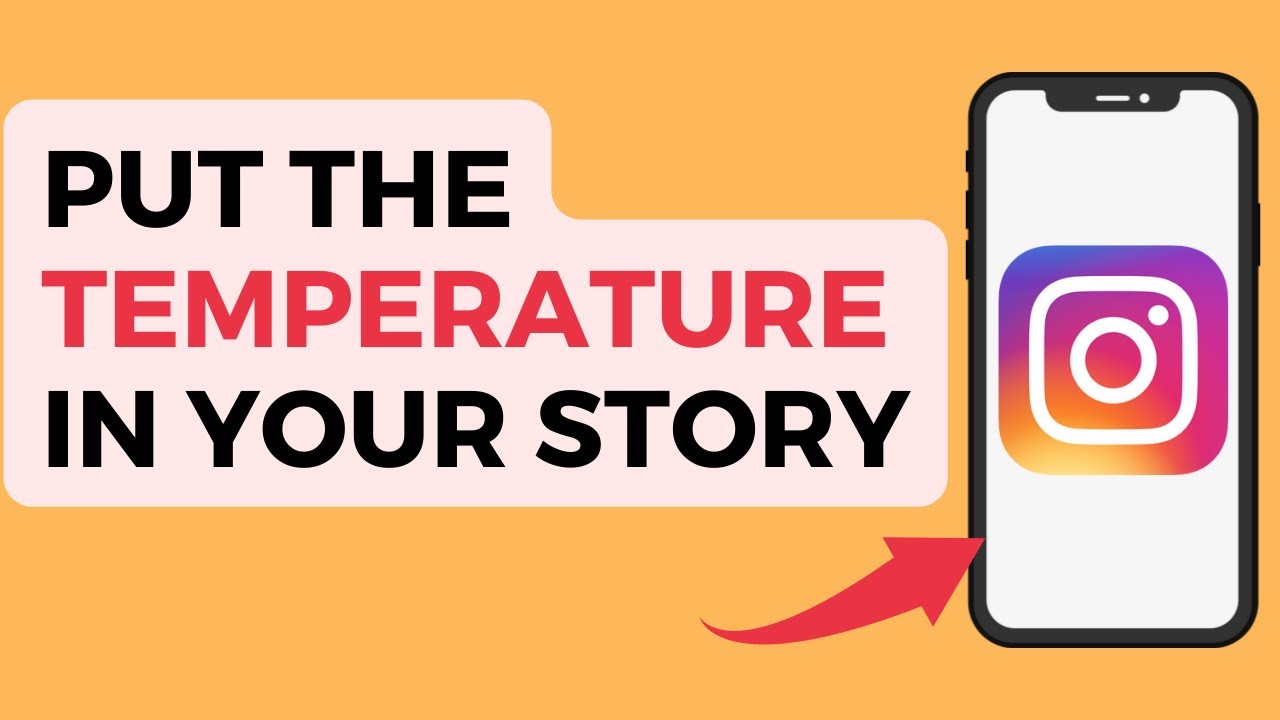 How to Add Temperature to Instagram Story - YouTube