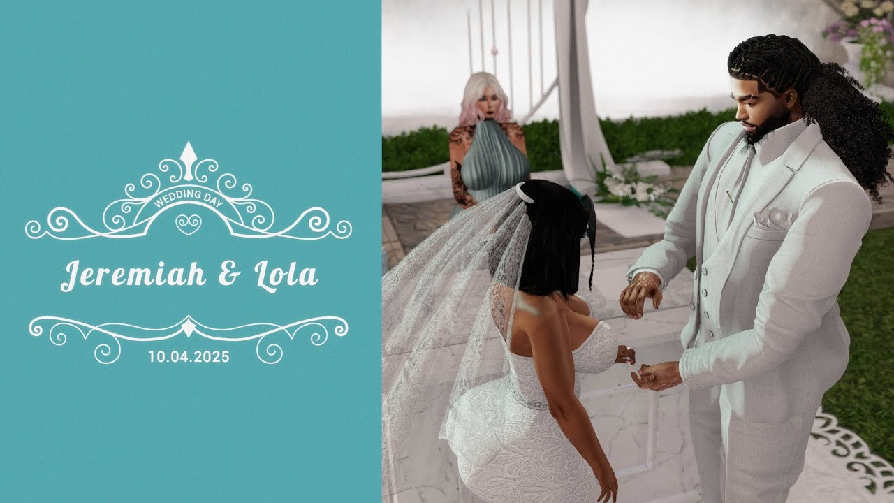 The Wedding of Jeremiah & Lola in Second Life - YouTube