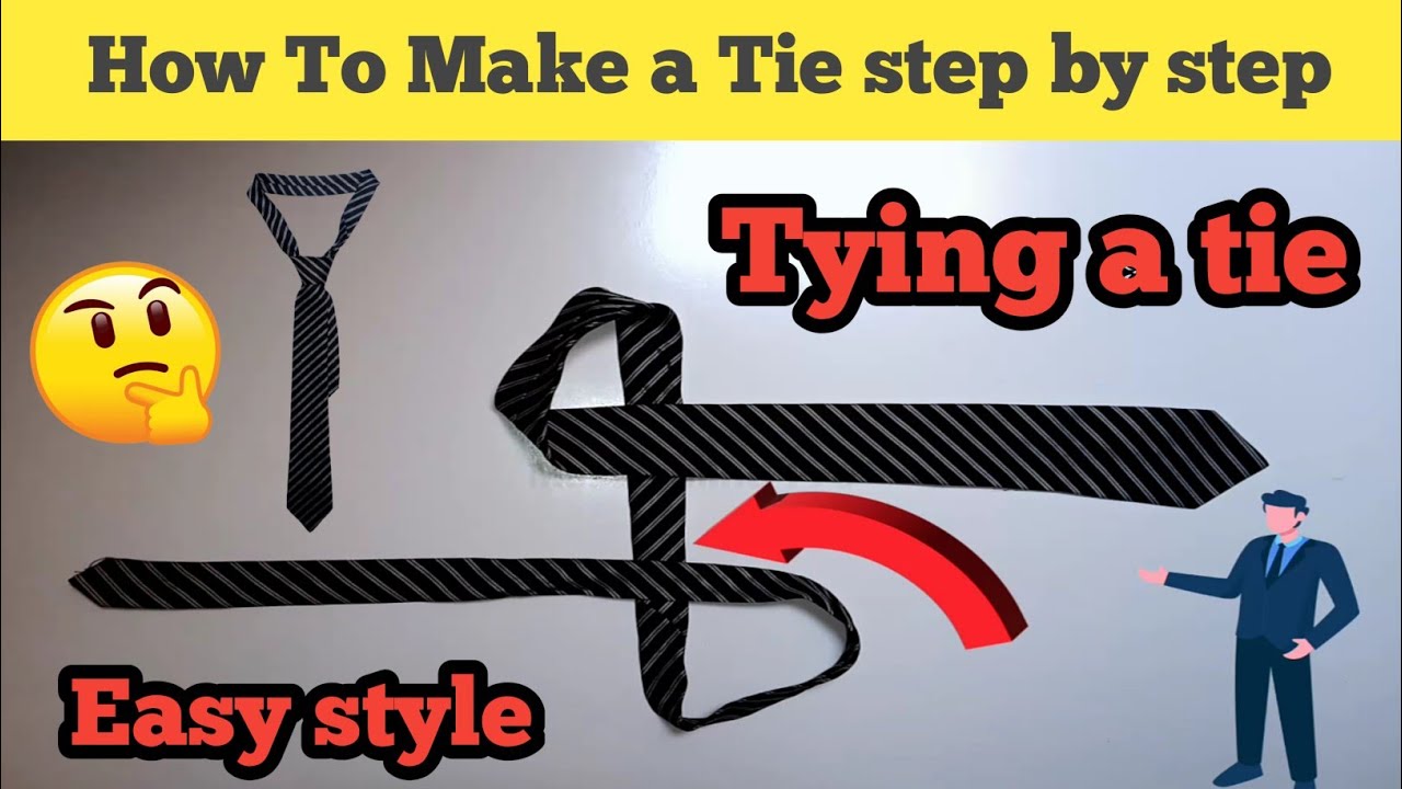 how to tie a tie slow and easy|how to tie a tie for college students ...