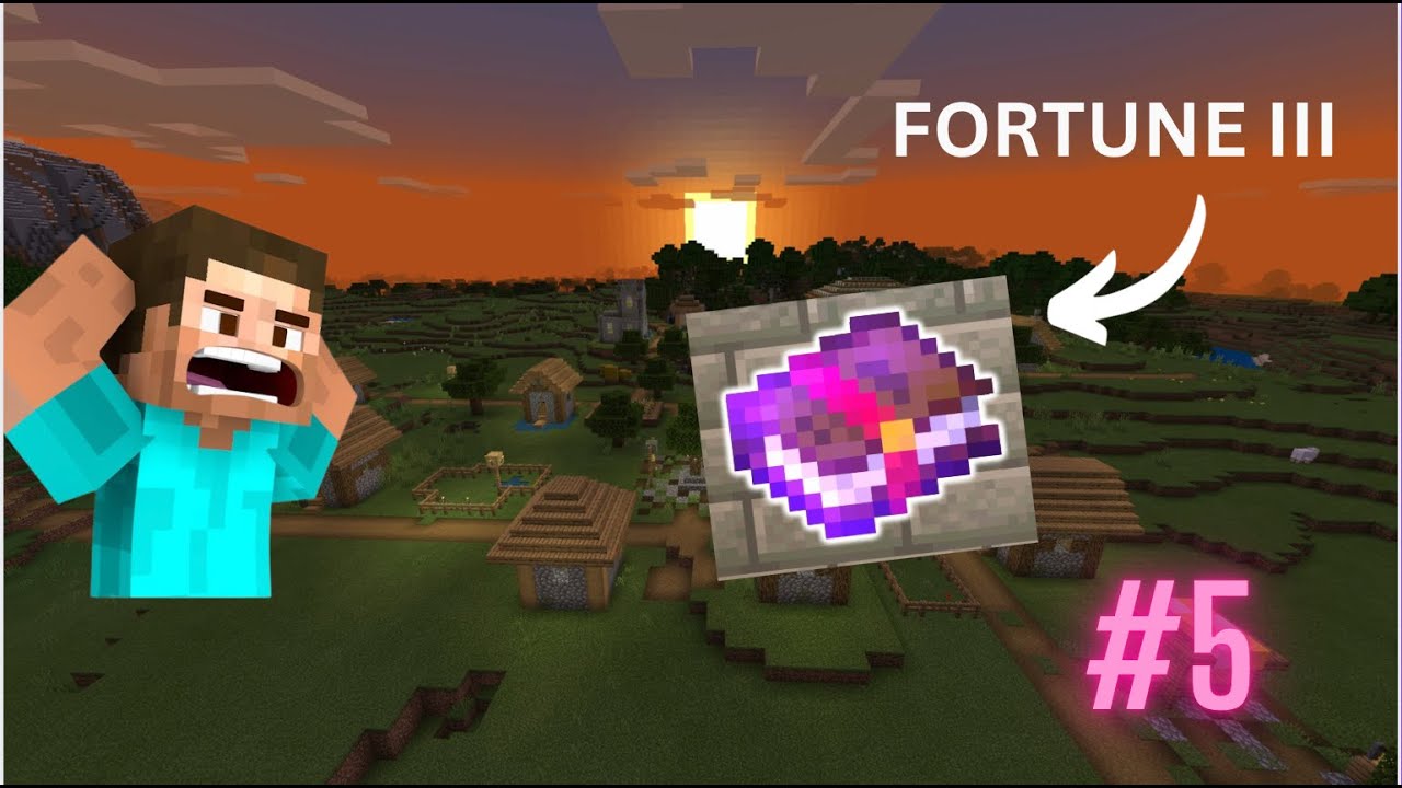 Getting fortune III on my pickaxe!(#5) - YouTube
